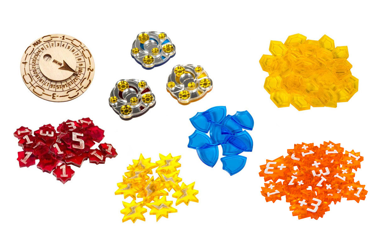 Keyforge Token Set | Купить настольную игру Keyforge Token Set в ...