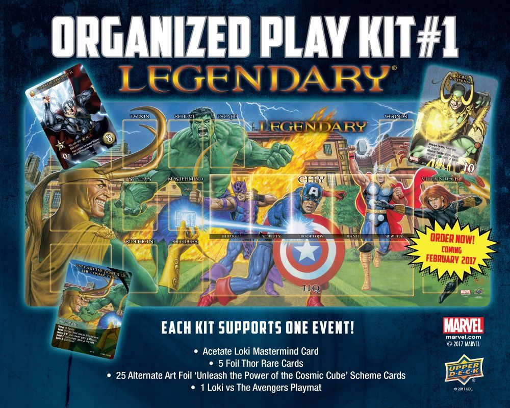 Legendary: A Marvel Deck Building Game – Organized Play Kit #1 | Купить ...