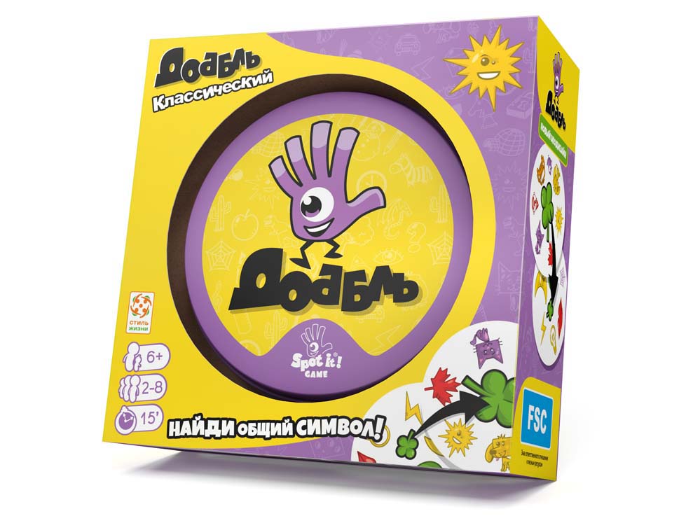 Настольная игра "Доббль" | Купить настольную игру "Доббль" в магазине ...
